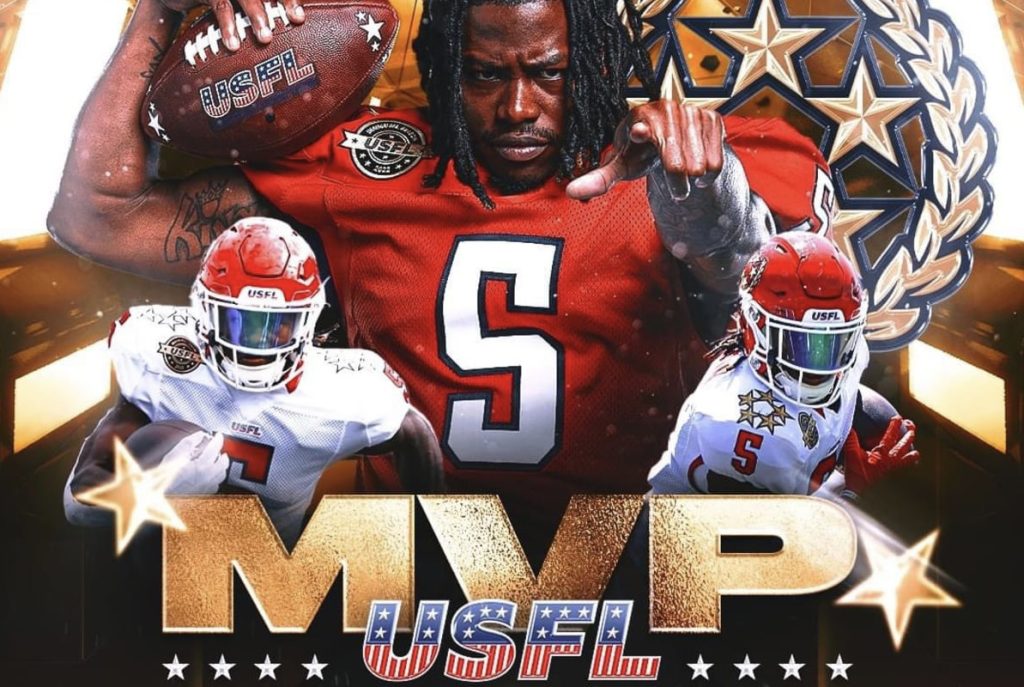 USFL 2022 MVP KaVontae Turpin Named To Inaugural NFL PA All-Pro Team